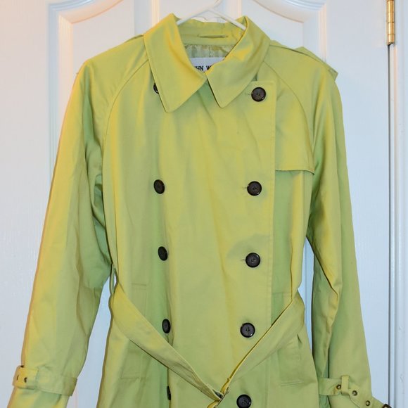 John Weitz | Jackets & Coats | John Weitz Womens Linedbelted Double ...